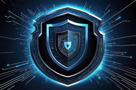 Premium Photo Abstract Background Digital Concept Cybersecurity Shield Anti Virus Malware Spy