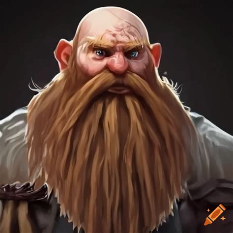 Dwarf With A Huge Beard On Craiyon
