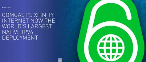 Comcast Worlds Largest Native Ipv6 Deployment Converge Digest