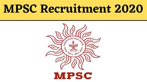 Mpsc Recruitment 2020 Mpsc Bharti 2020 Mpsc Recruitment 2020 Apply
