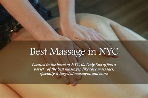 Best Massage Nyc Spa Body Massage Midtown Manhattan