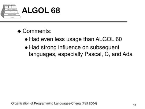 Ppt Organization Of Programming Languages Cse452 Powerpoint