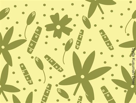 Cassava Leaf And Bamboo Patterns By Syifa Dewi On Dribbble