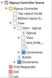 Ios Uibutton Doesnt Respond In My Phone But Simulator Stack Overflow
