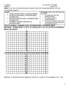 Transformations Day 3 By DeLooni TPT