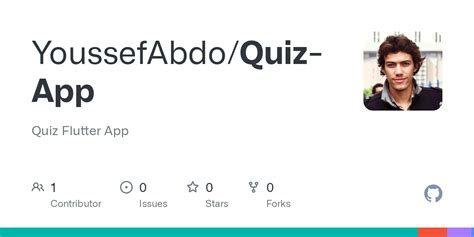 Github Youssefabdoquiz App Quiz Flutter App