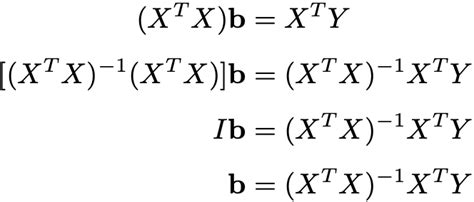 The Matrix Algebra Of Linear Regression Towards Data Science
