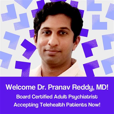Welcome Dr Pranav Reddy Md
