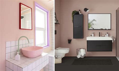 Salle De Bain Rose Poudré 13 Idées Pour Trouver Linspiration