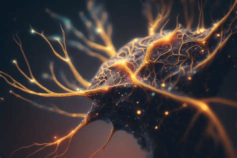 Illustration Of Interconnected Organic Digital Structures Stock Illustration Illustration Of