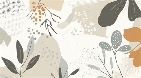 추상 식물 보호 미술 추상적인 식물원 평평한 배경 일러스트 및 사진 무료 다운로드 Pngtree