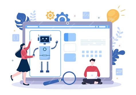 premium vector artificial intelligence digital brain technology and
