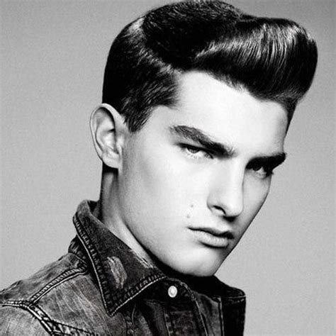 1950s Mens Greaser Hairstyles