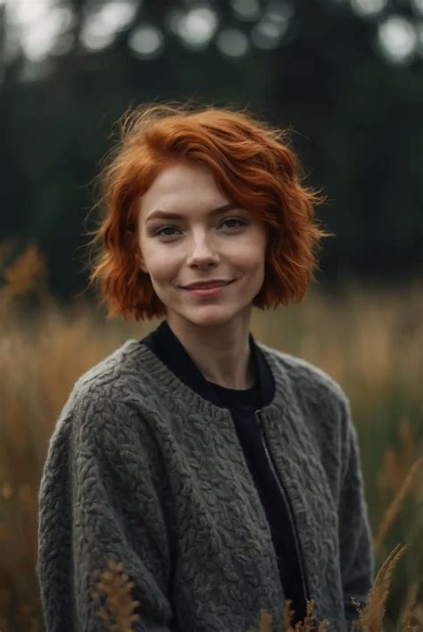 25 Fiery Ginger Wolf Cut Ideas To Transform Your Look