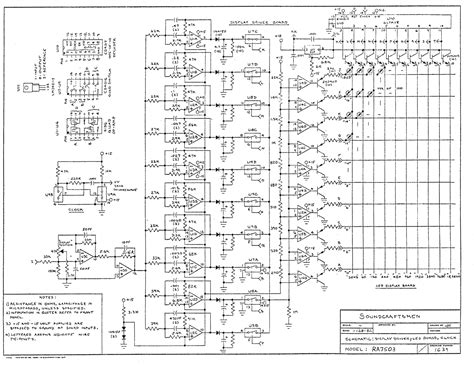 Audio Spectrum Analyzer Circuit Diagram
