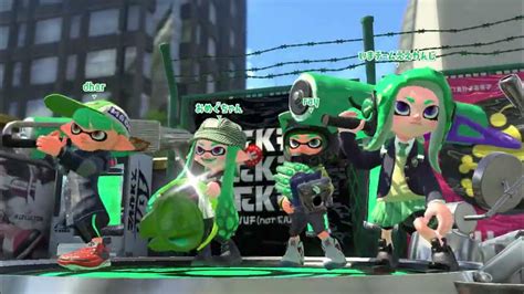 連続ゲーム小説【スプラトゥーン2】0097、ガチヤグラ ステージ：バッテラストリート、コンブトラック。ウデマエ Bー Youtube