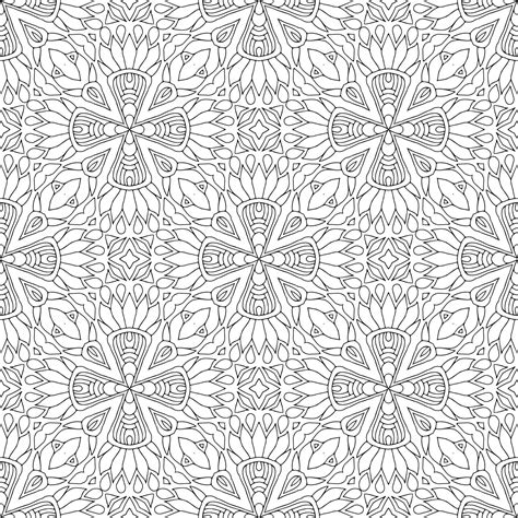 Premium Vector Decorative Geometric Tile Seamless Pattern