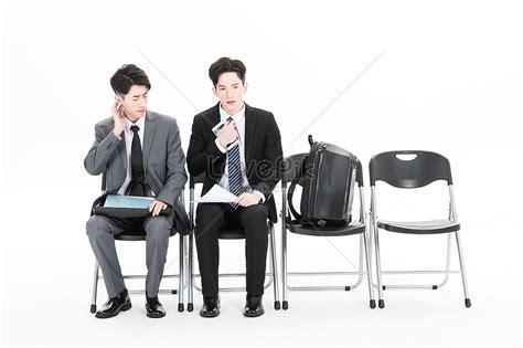 남자 사무직 기다리고 인터뷰 사진 무료 다운로드 Lovepik