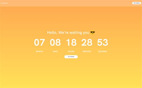 Counterdown Html Css Tailwindcss Alpinejs Coundown