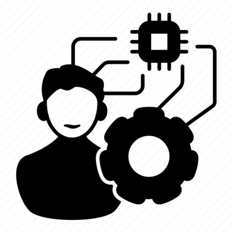 Human Technology Science Chip Setting Processor Icon Download On Iconfinder