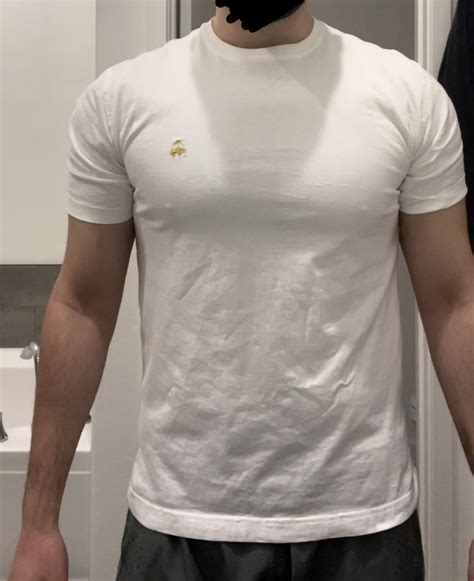 White Tee Test R Gynecomastia