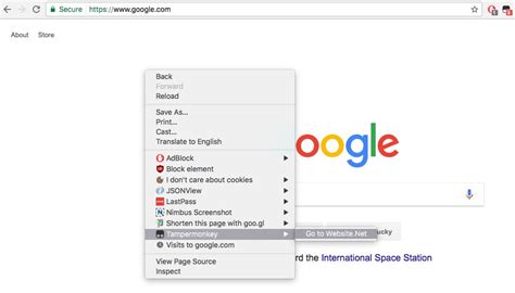 Javascript Tampermonkey Right Click Menu Stack Overflow
