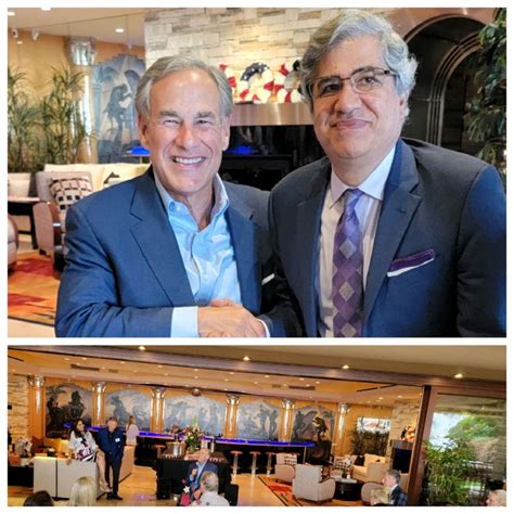 It Was A Great Pleasure To Meet And Chat With Texas Governor Greg Abbott On This 247th