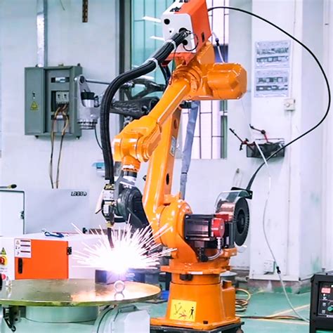 Robot Welding 6 Axis Industrial Welding Robot 6 Axis Mig Welding Robot With Arc Tracking Sensor