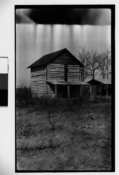 Walker Evans [photographic Print Of Log Cabin Southeastern U S ] The Metropolitan Museum Of Art
