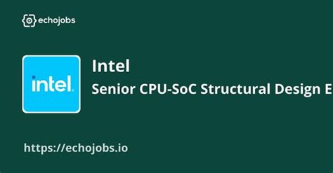 Intel Is Hiring Senior Cpu Soc Structural Design Engineer Rcodingjobs