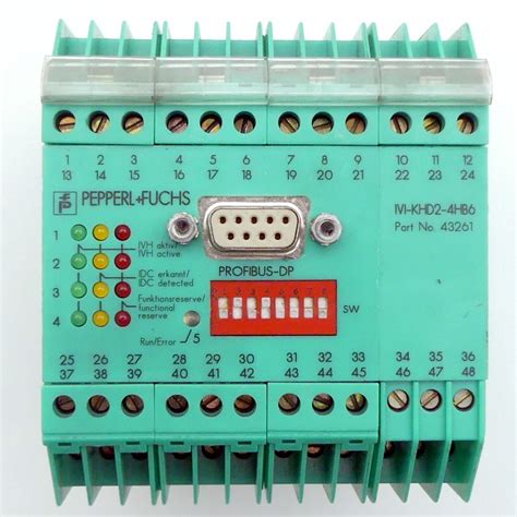Maschinenteil24 Pepperl Fuchs Profibus Dp Ivi Khd2 4hb6 Buy Online