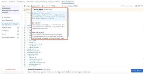 Base Deployment Template Devtron