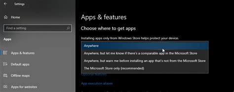 the app you re trying to install isn t a microsoft verified app the