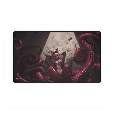 Sexy Anime Playmat Tentacle Monster Girl With Cat Ears