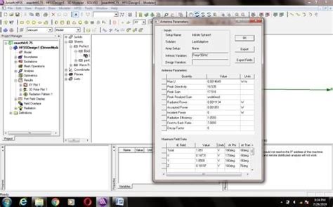5 Table Of Output Parameters Download Scientific Diagram