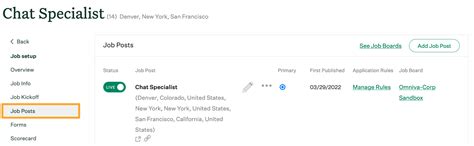 Post Job To Internal Job Board Greenhouse Support
