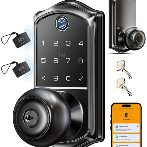 Taizhouguangrui Smart Knob Handle Lock Fingerprint App Control