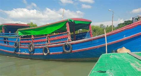 မြေပုံတွင် စားသောက်ကုန်တင်လာသည့် စက်လှေတစီးနှင့် ပြည်သူ ၃ ဦးကို စစ်တပ်က ဖမ်းဆီး