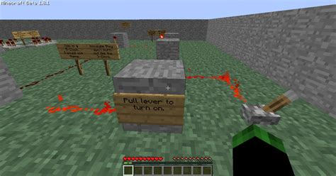 Redstone Tutorial Map Minecraft Map