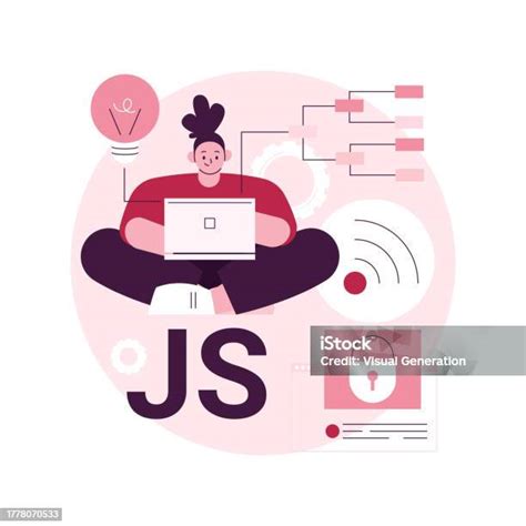 Javascript Abstract Concept Vector Illustration Stock Illustration