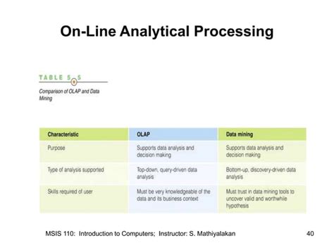 Chapter 5 Organizing Data And Information Ppt Databases Computer Software And Applications