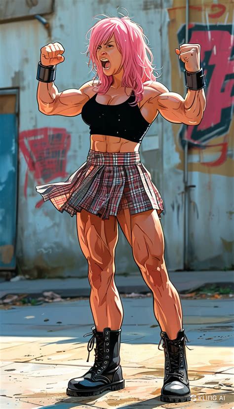 Ai Muscle Girl By Anonymali On Deviantart