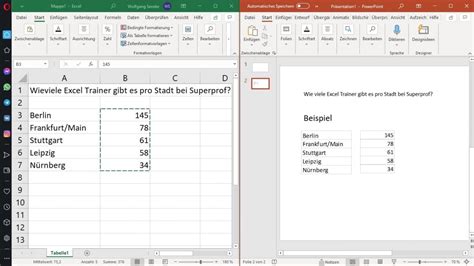 Excel Mit Powerpoint Verknüpfen Superprof