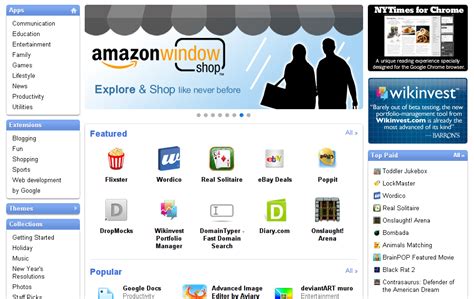 The Chrome Web Store Is Now Live ~ Web Upd8 Ubuntu Linux Blog