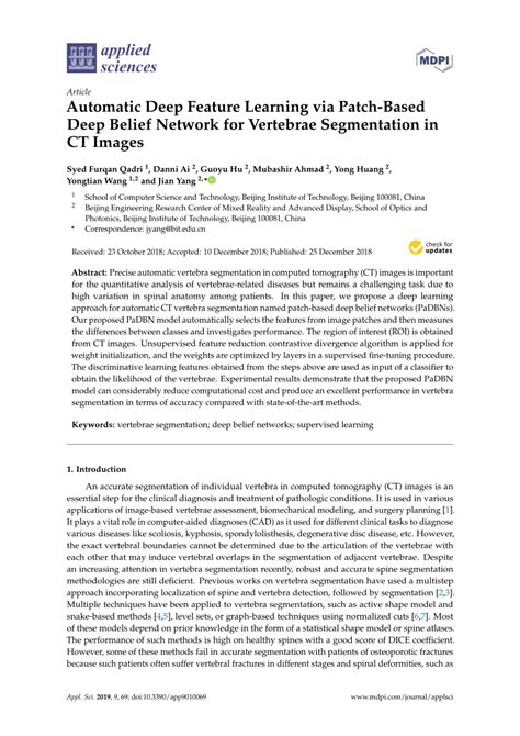 Pdf Automatic Deep Feature Learning Via Patch Based Deep Belief