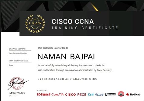 Crawsec Cybersecurity Ccna Ccnacertification Ccnatraining Cisco