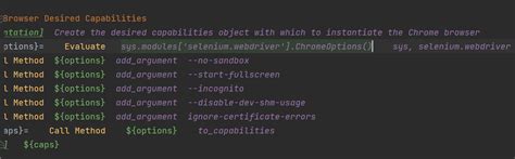 Desiredcapabilities Has Been Deprecated And Removed Please Use