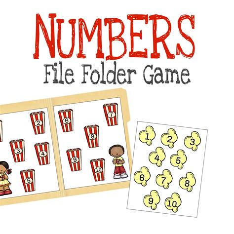 Printable File Folder Printable Sight Words List