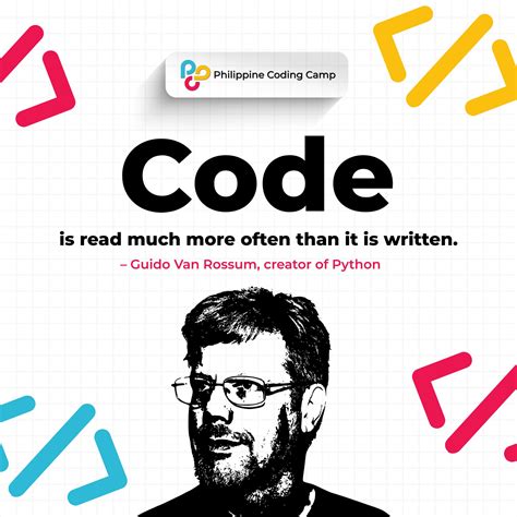 Philippine 💡 Code Is Read Much More Often Than It Is Written” Guido Van Rossum Do You