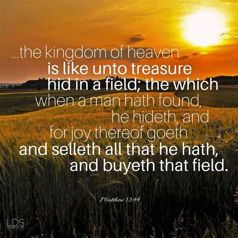 Matthew 1344 Latter Day Saint Scripture Of The Day